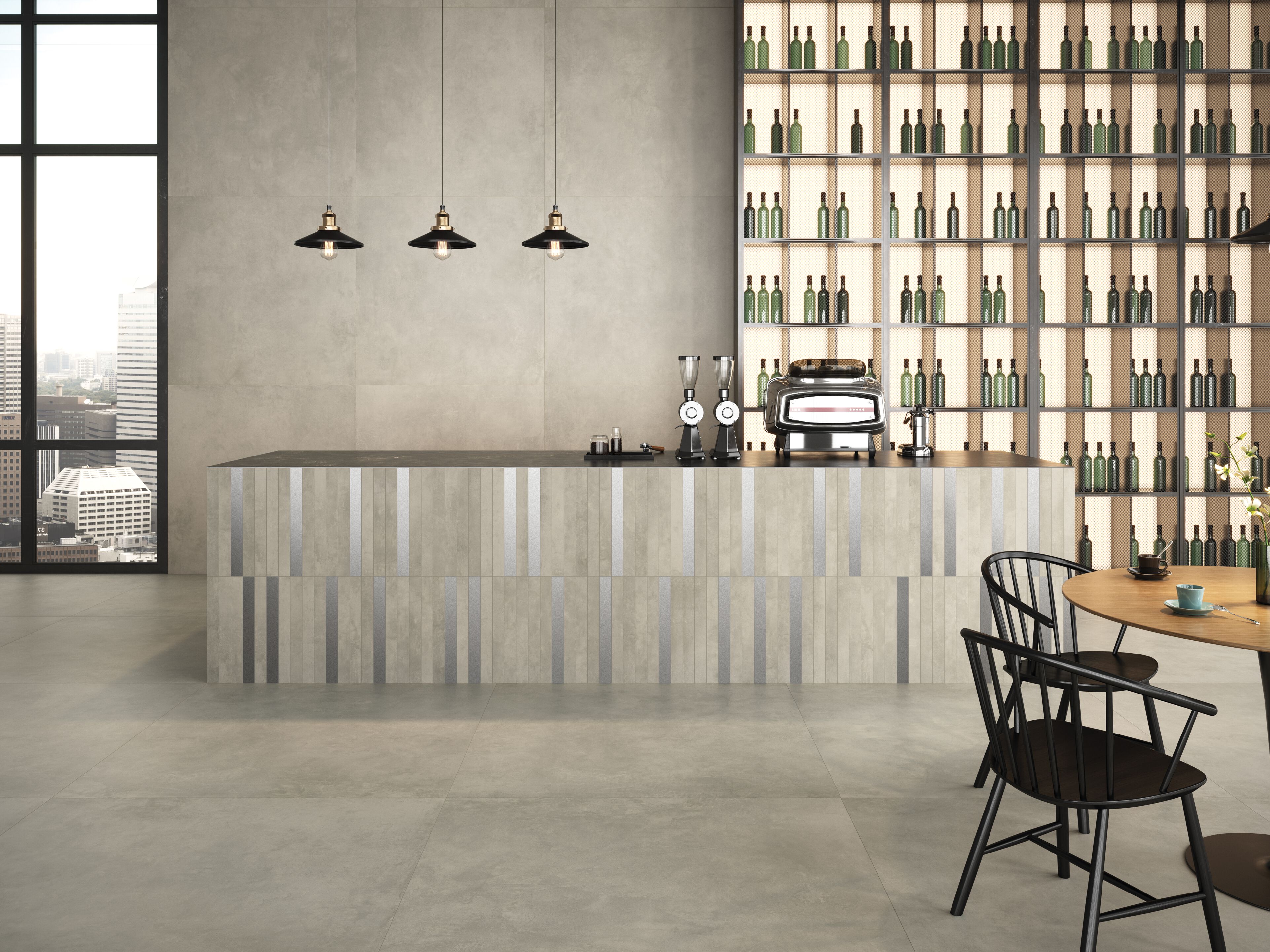 MOOV UP CONCRETE Wall tiles By CERAMICHE KEOPE