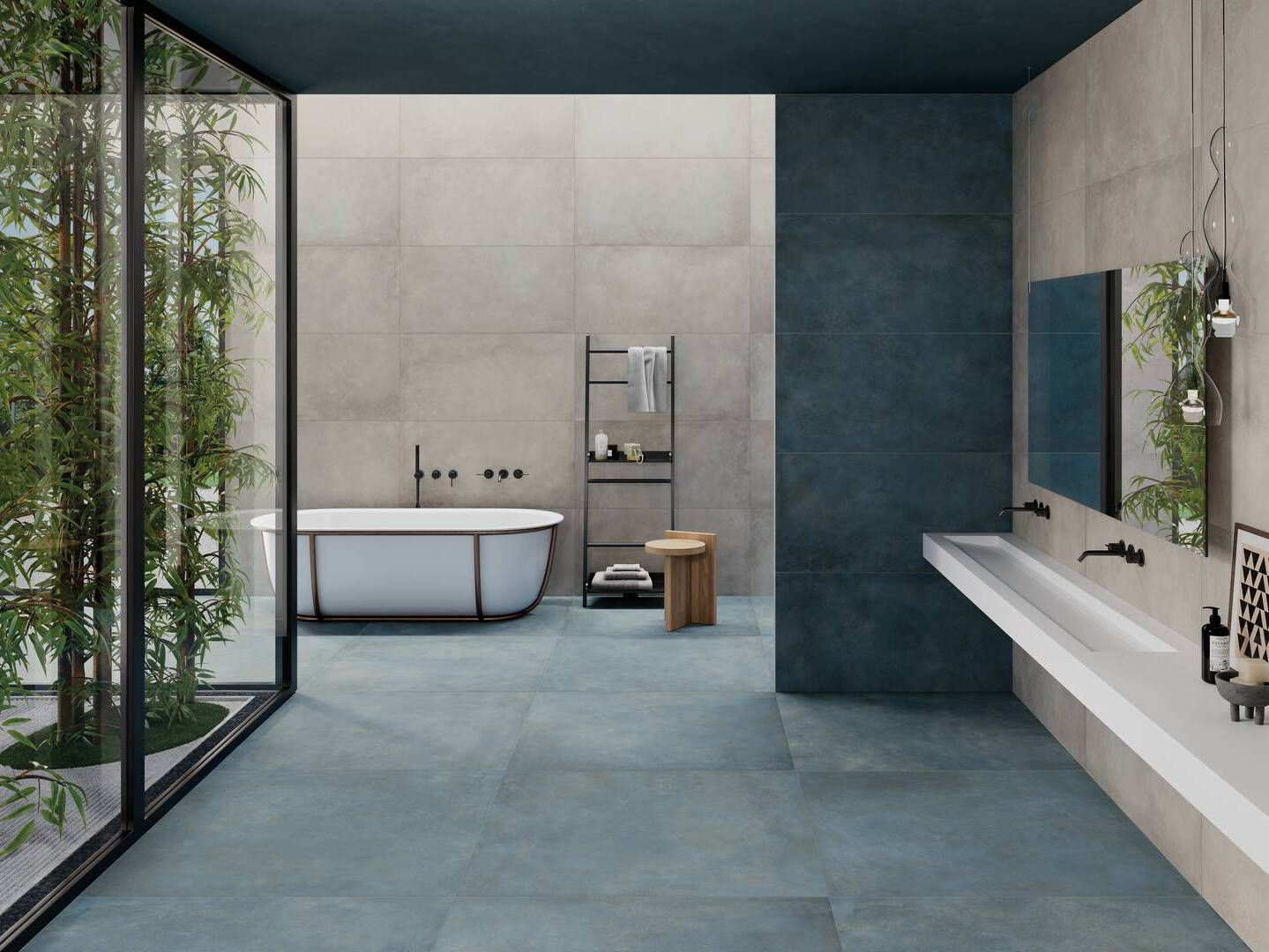 PLATE TITANIUM Flooring By CERAMICHE KEOPE