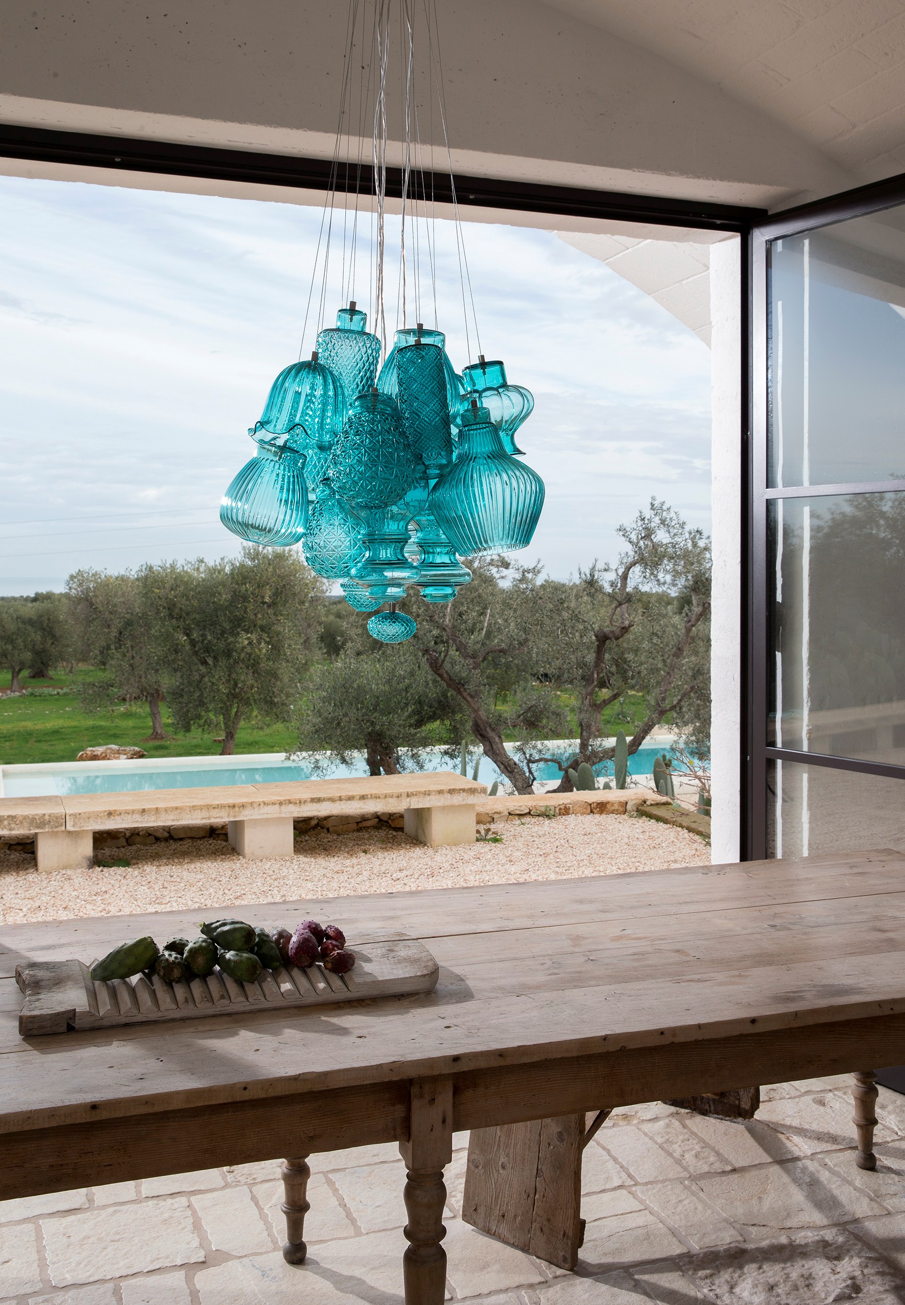 Direct light glass pendant lamp CERAUNAVOLTA Ceraunavolta Collection By ...