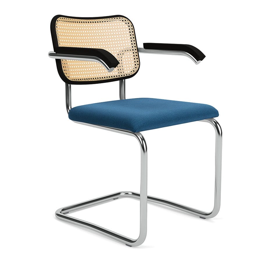 CESCA™ Cantilever chair with armrests By Knoll | design Marcel Breuer