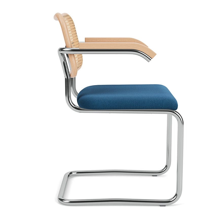 CESCA™ Cantilever chair with armrests By Knoll | design Marcel Breuer