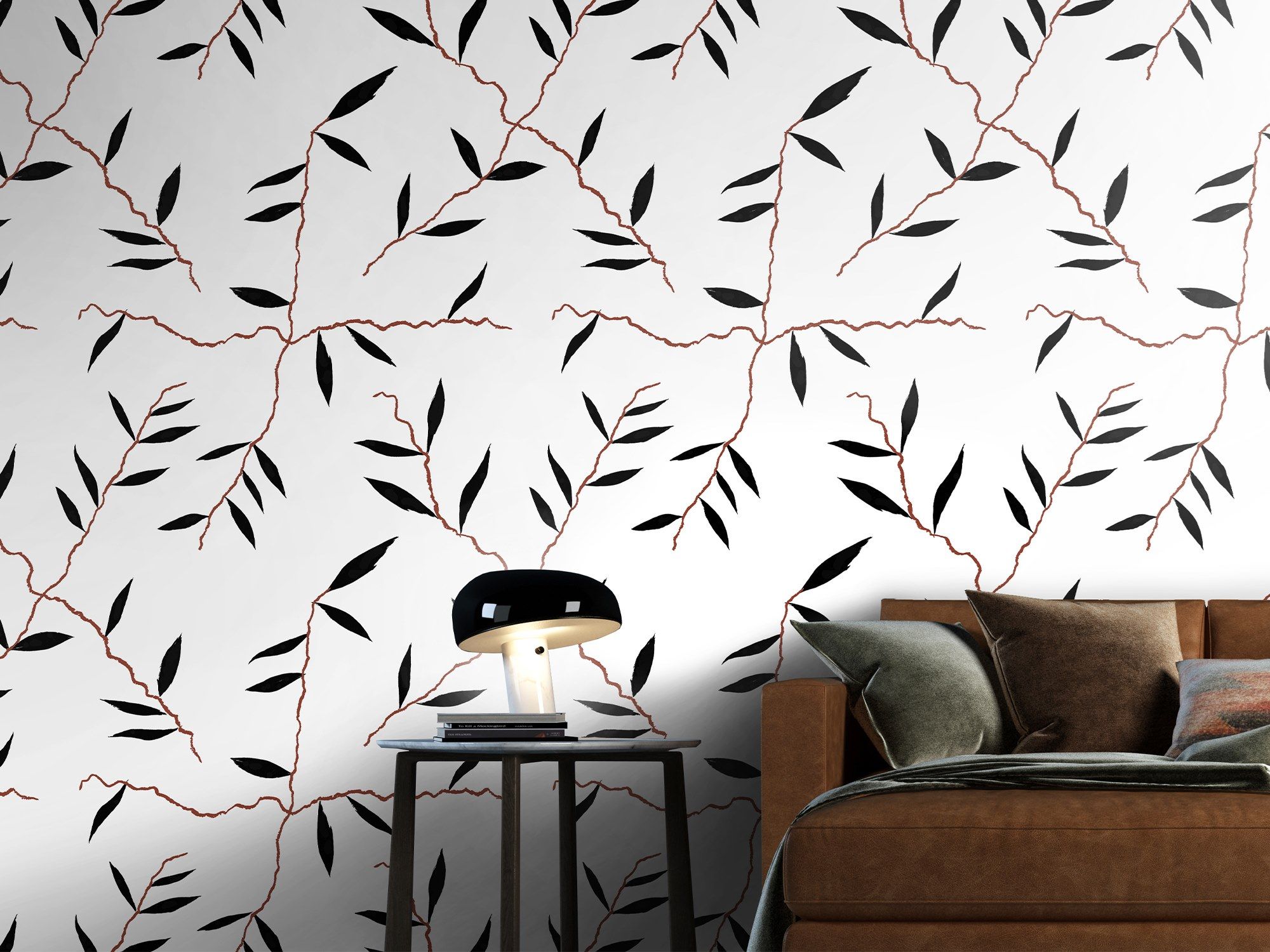CHALK CROSS Wallpaper By Texturae | design Studio Amour