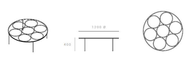 CHAPEL | Coffee table Chapel Collection By DesignByThem design Nikolai ...