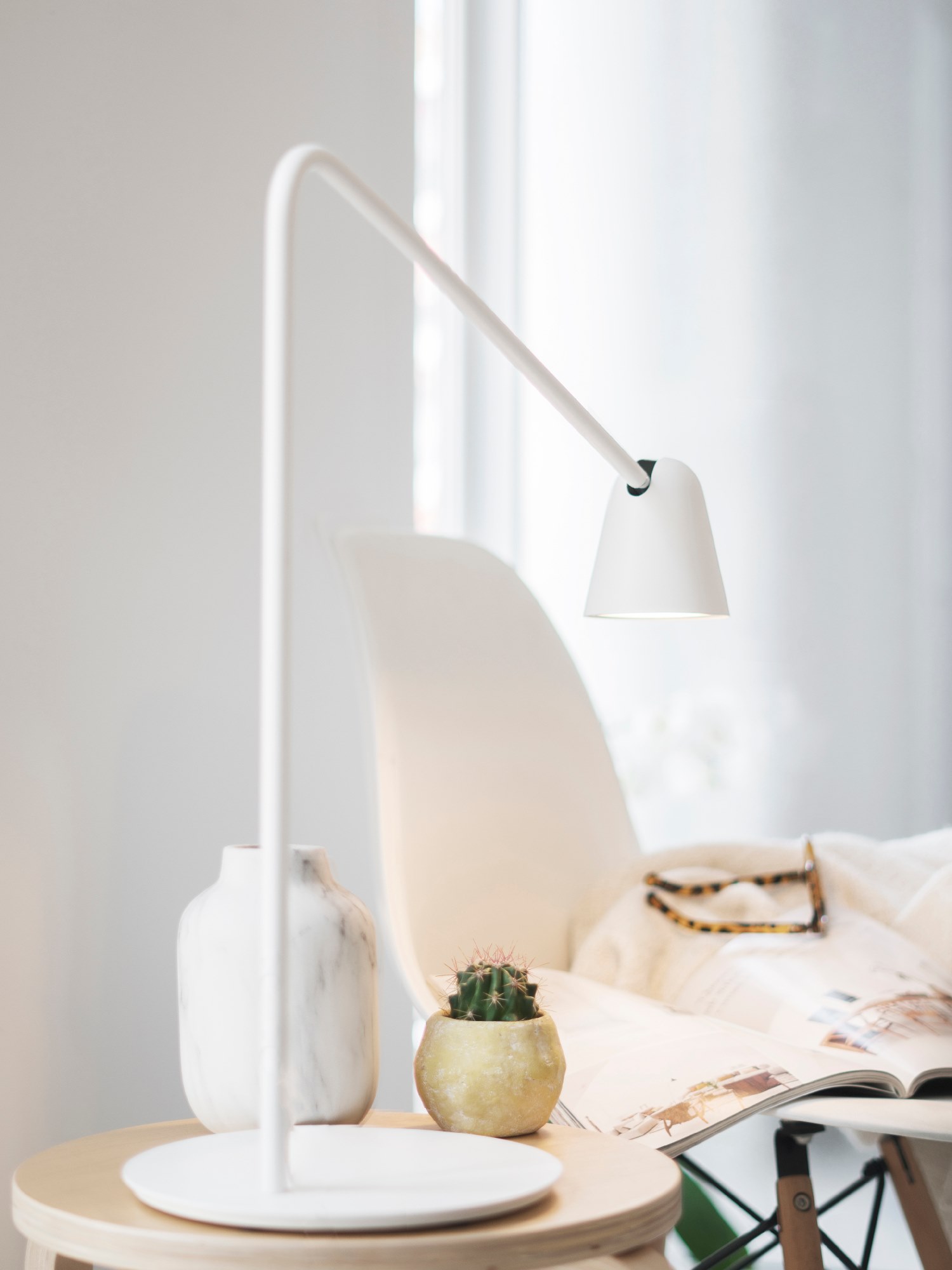 CHAPLIN | Steel desk lamp By Formagenda design Benjamin Hopf