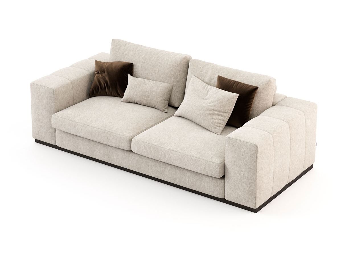 CHARLIE 2 seater fabric sofa By Laskasas