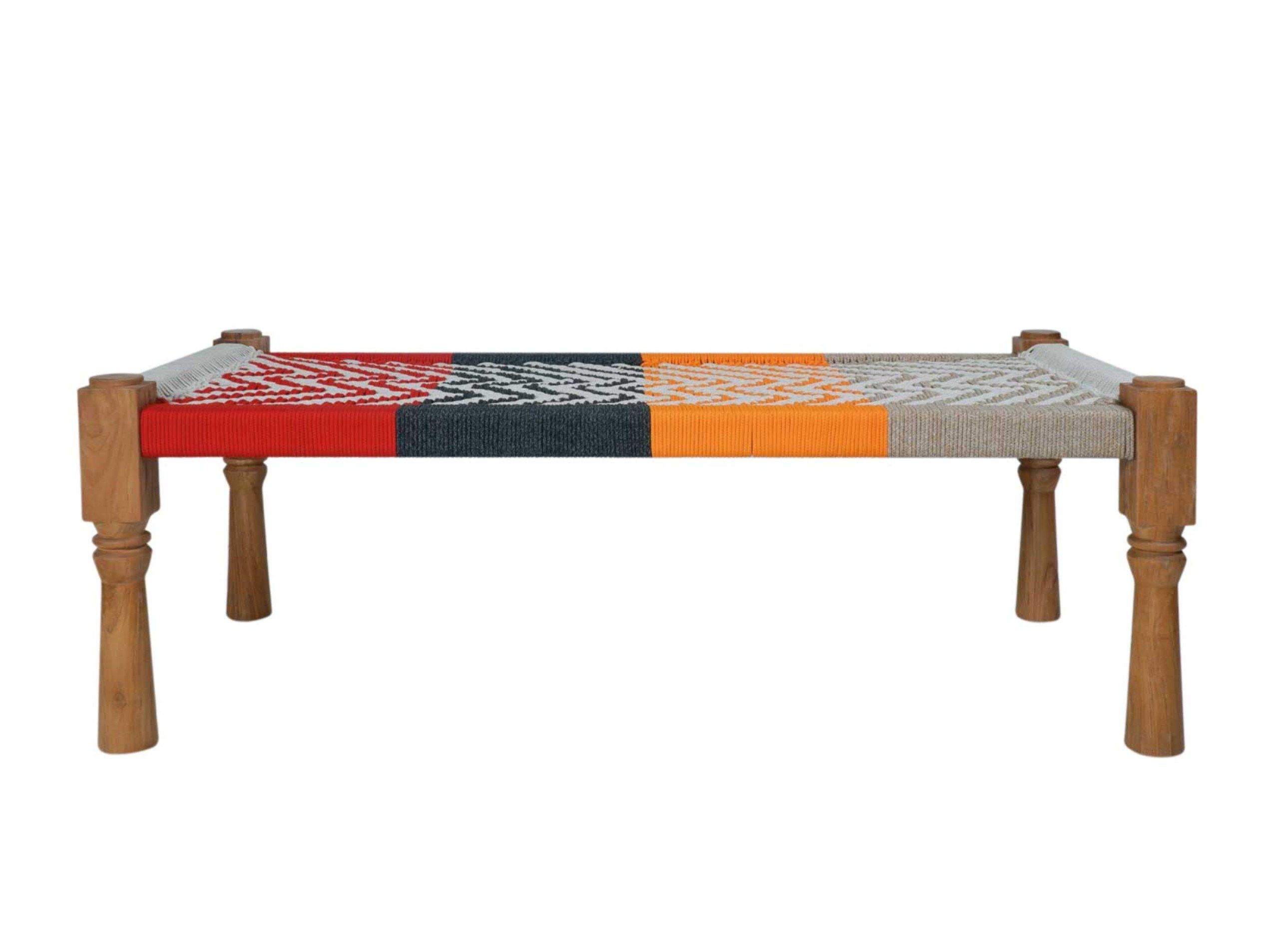 CHARPAI | Rope bench By Il Giardino di Legno design CIPIUELLE