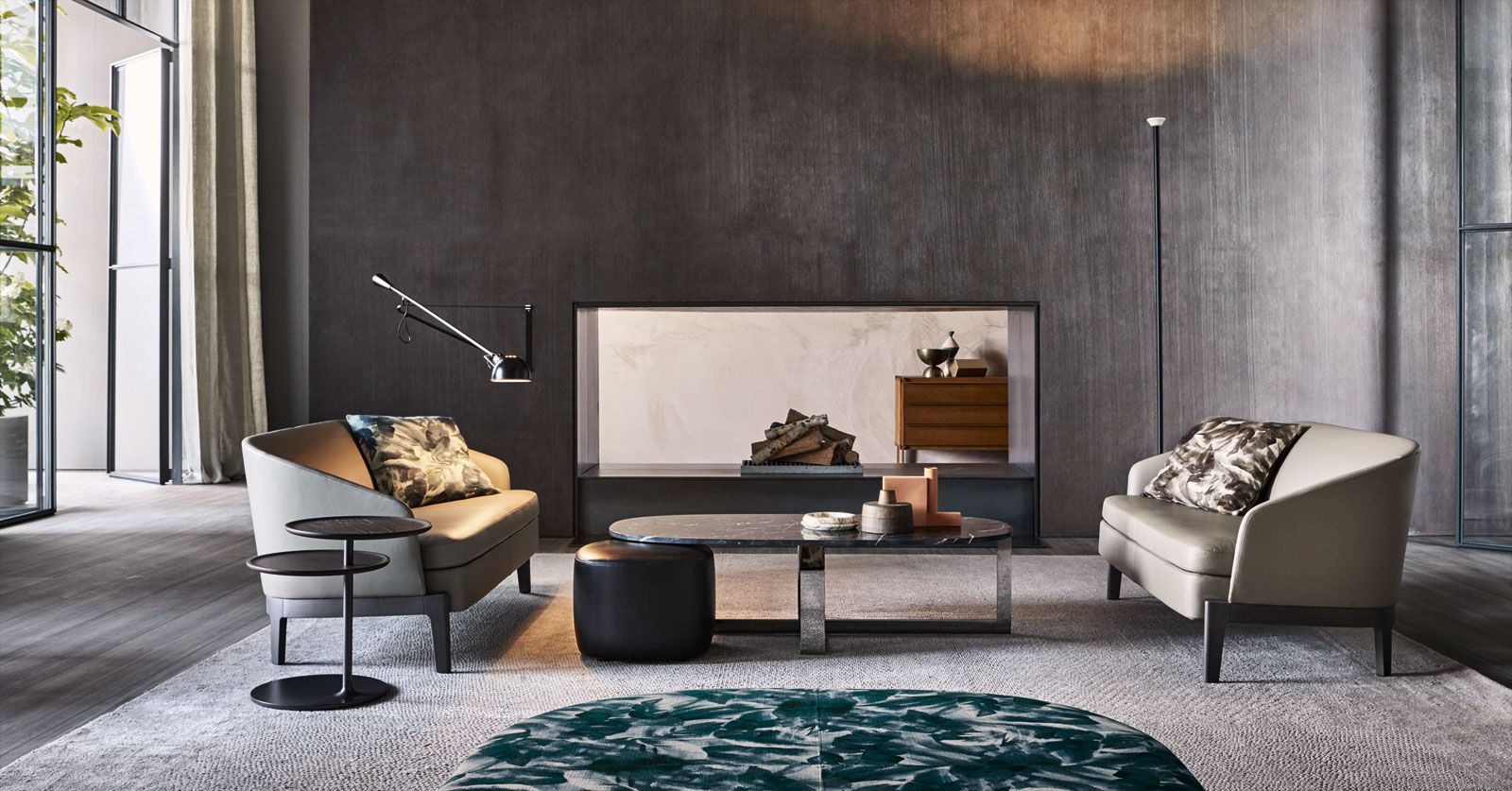 CHELSEA | Fabric sofa By Molteni & C. design Rodolfo Dordoni