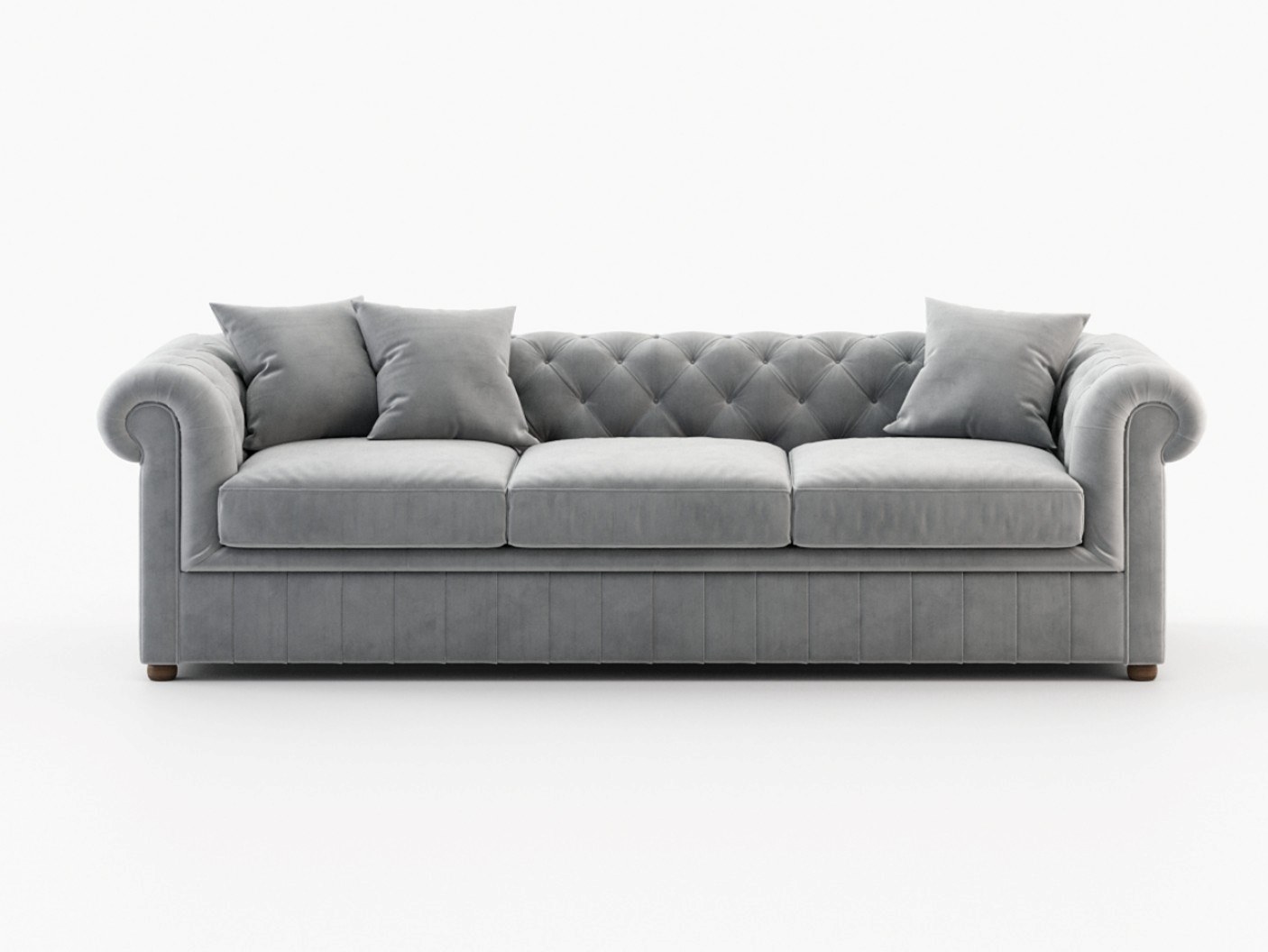 CHESTER | 2 seater sofa 2 seater tufted fabric sofa By Laskasas