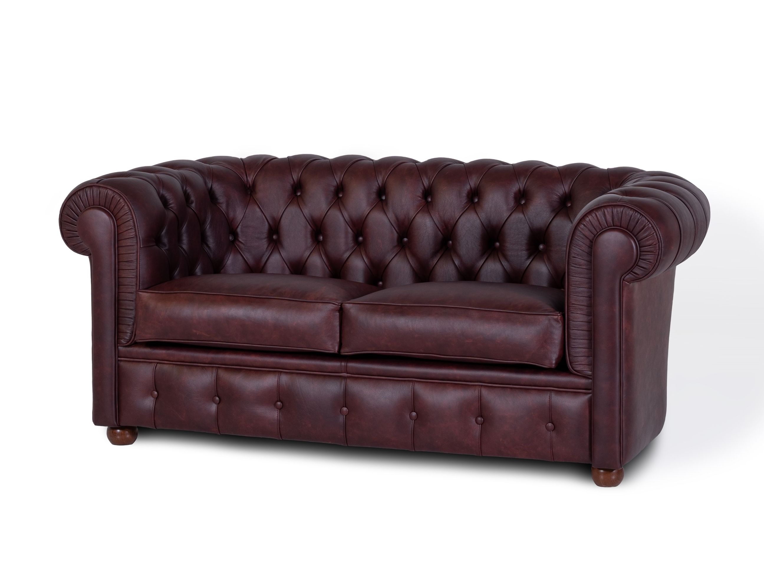 CHESTERFIELD | 2 seater sofa 2 seater tufted leather sofa By Mantellassi 1926 | design Marco ...