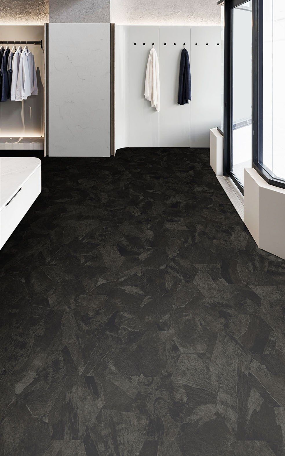 STUDIO MOODS - CHEVRON Pavimento in LVT By IVC Commercial