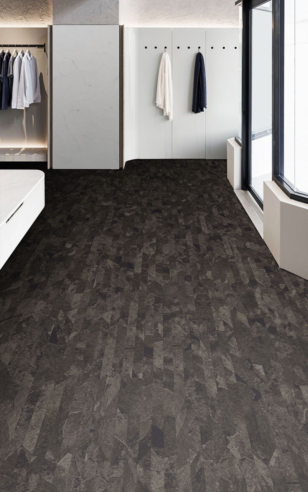 STUDIO MOODS - CHEVRON Pavimento in LVT By IVC Commercial