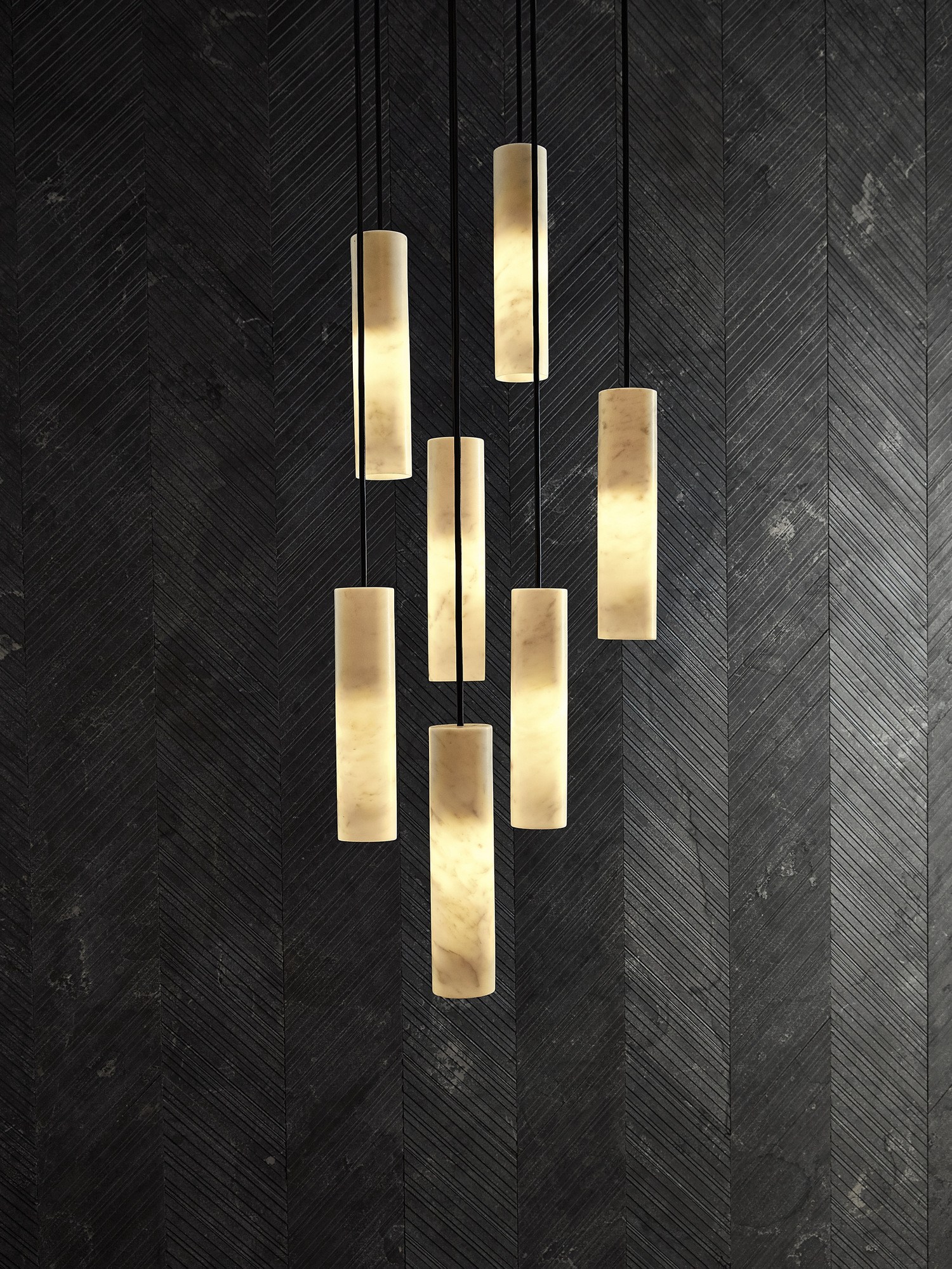 CHEVRON Stone flooring By Salvatori