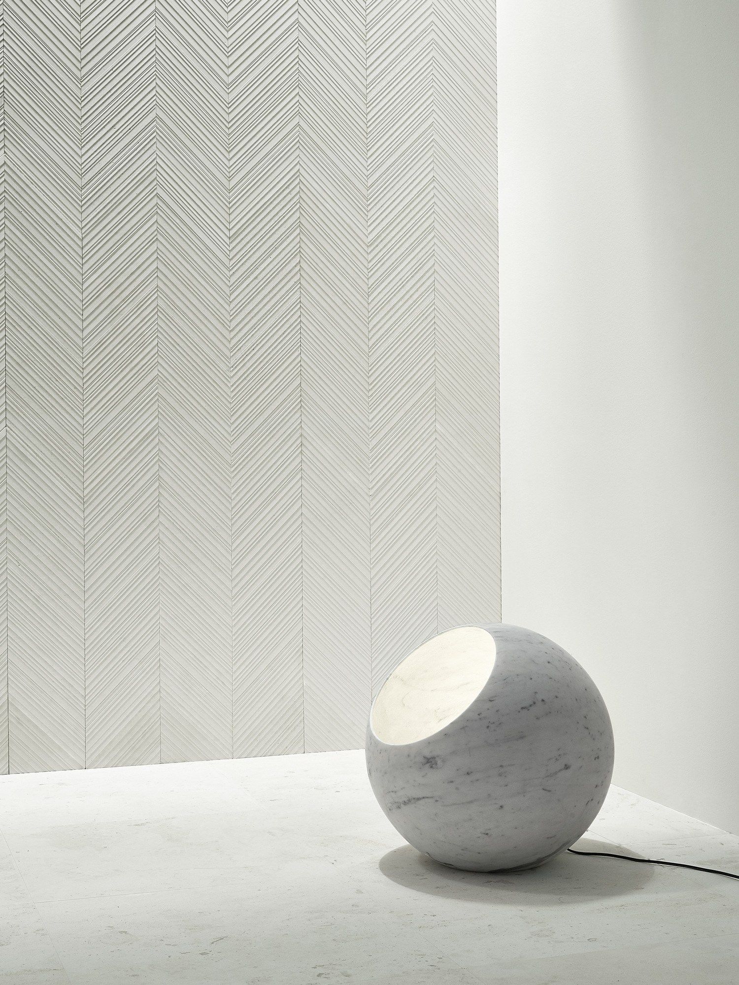 CHEVRON Stone flooring By Salvatori