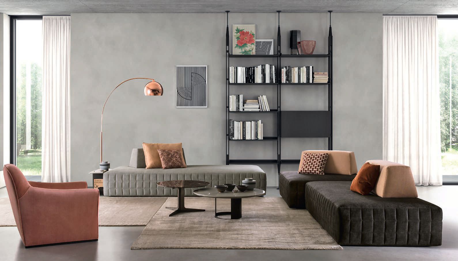 CI Round marble coffee table By Bodema | design Carlotta Manzoni