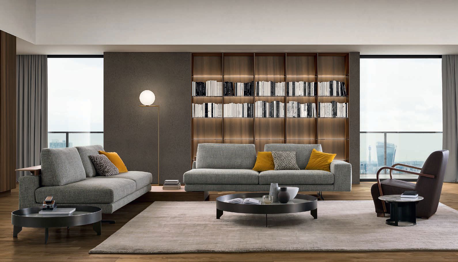 CI Round marble coffee table By Bodema | design Carlotta Manzoni