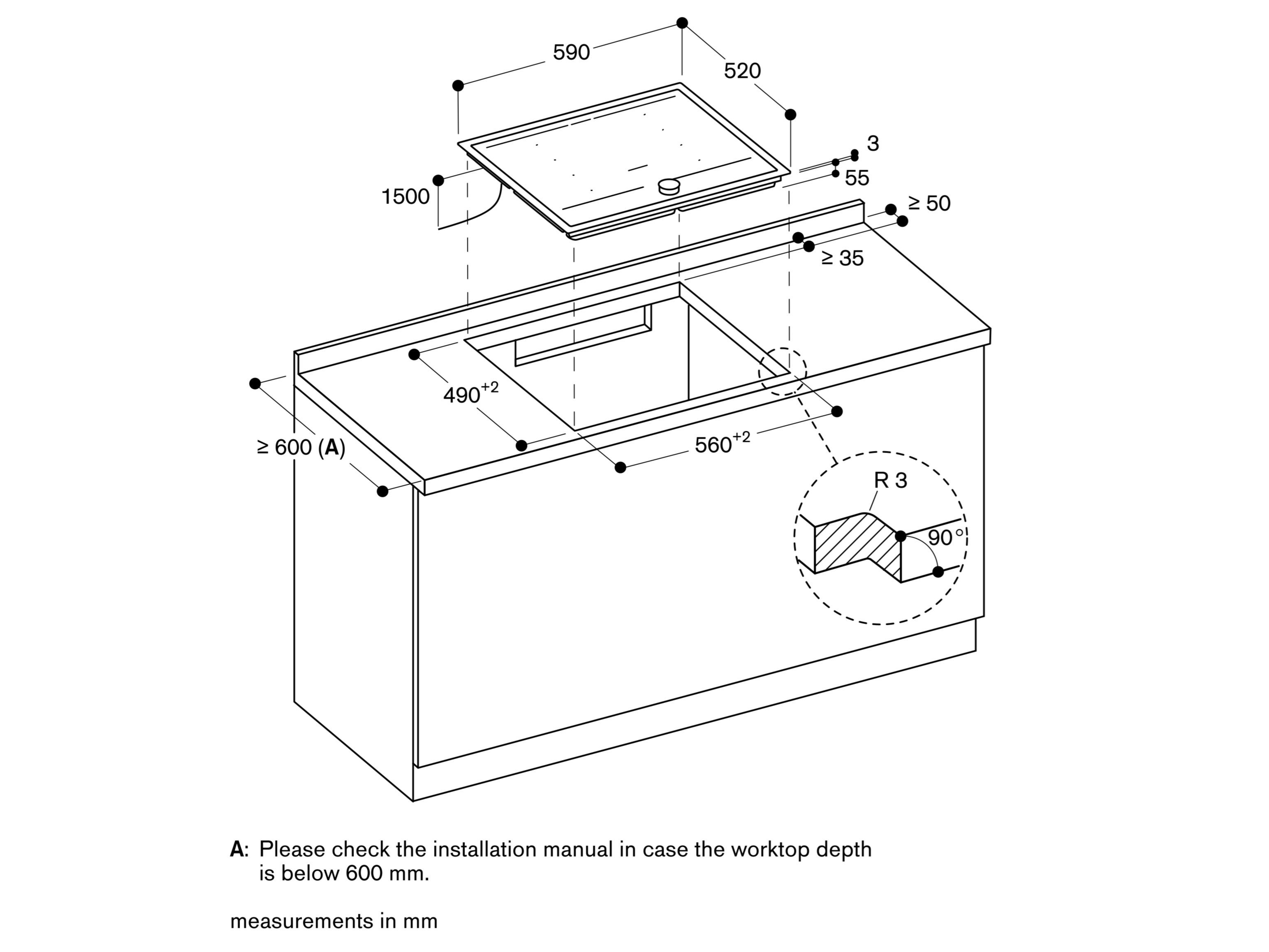 CI262115 | Hob Induction built-in glass ceramic hob By Gaggenau