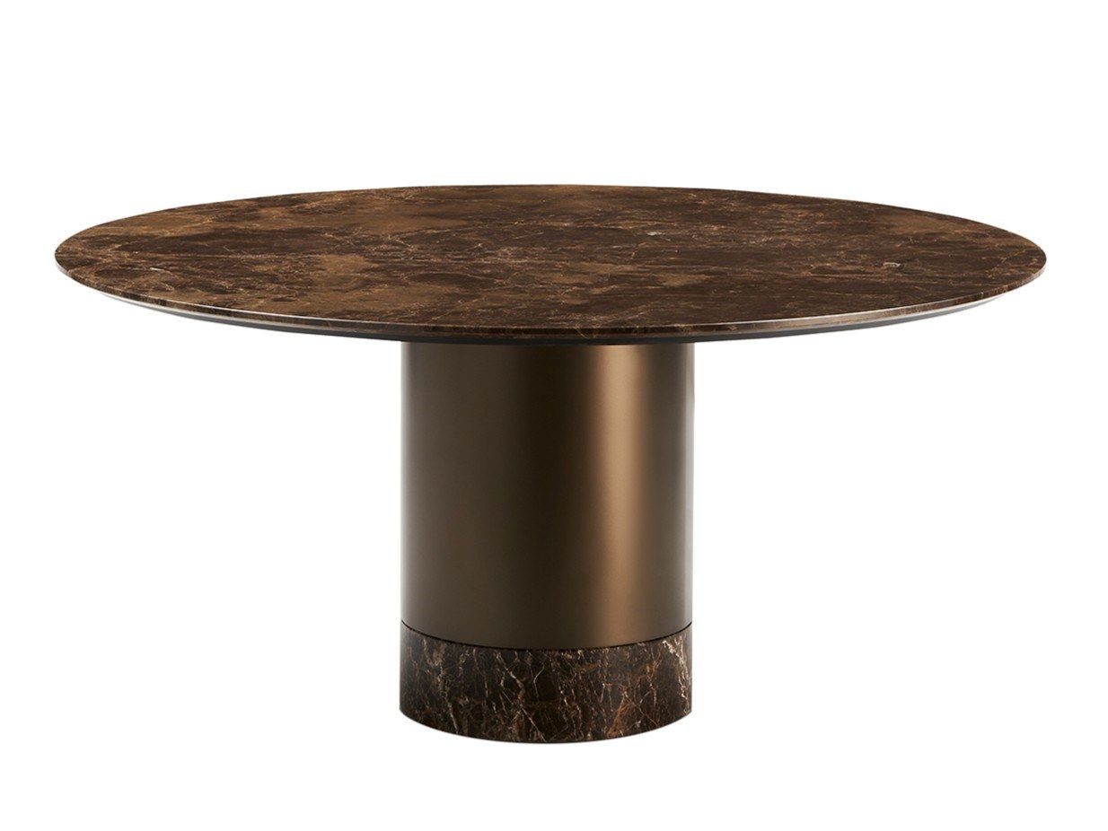 CILINDRO Round marble table By EFORMA | design Ollen Pal