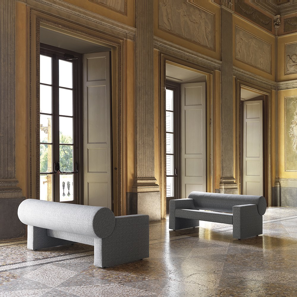 CILINDRO 2 seater fabric acoustic sofa By Caimi Brevetti | design ...