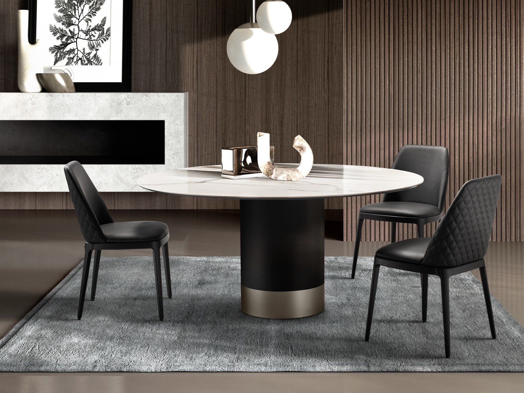 CILINDRO Rectangular ceramic living room table By EFORMA | design Ollen Pal