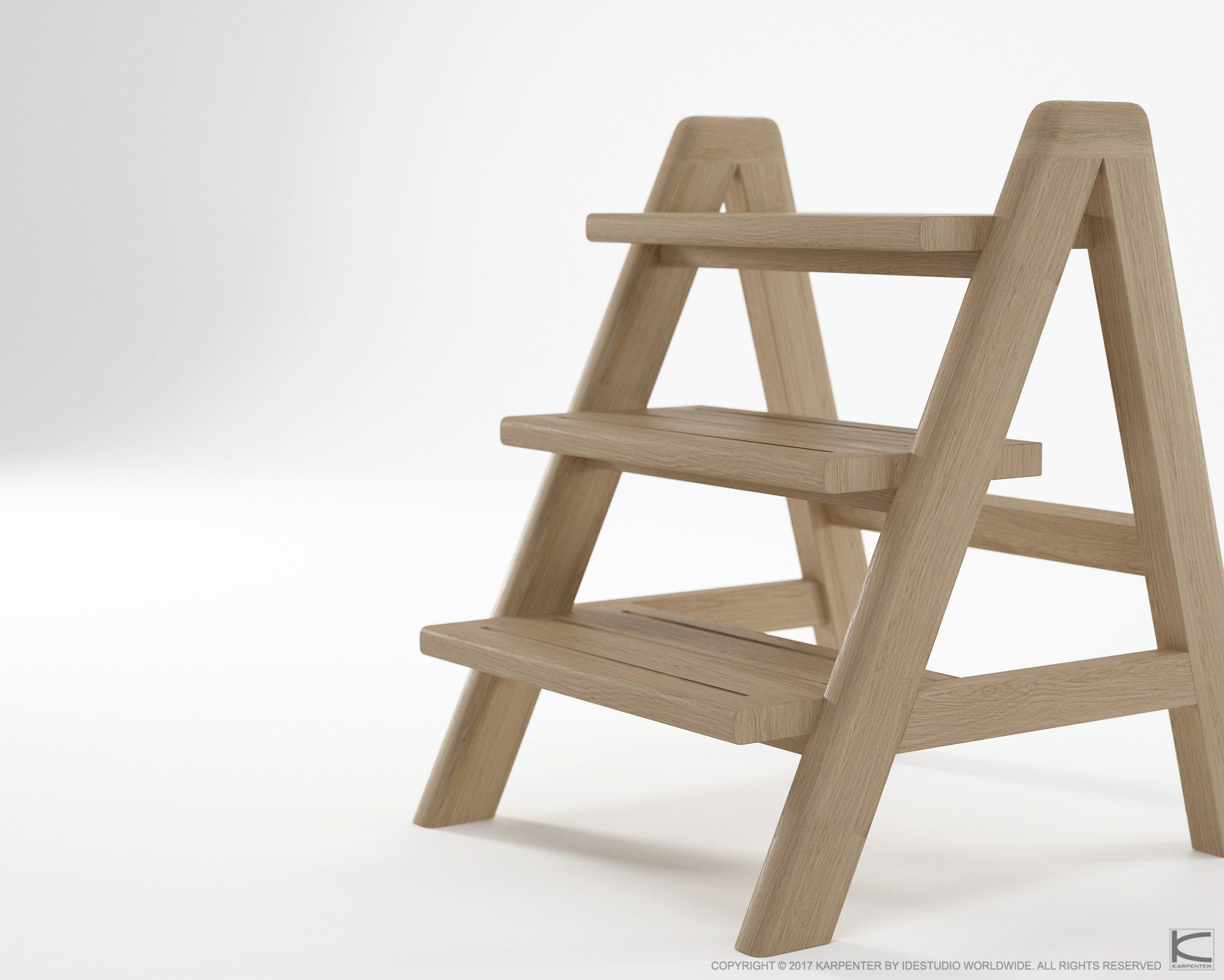 CIRCA17 | Step stools By KARPENTER design Hugues Revuelta