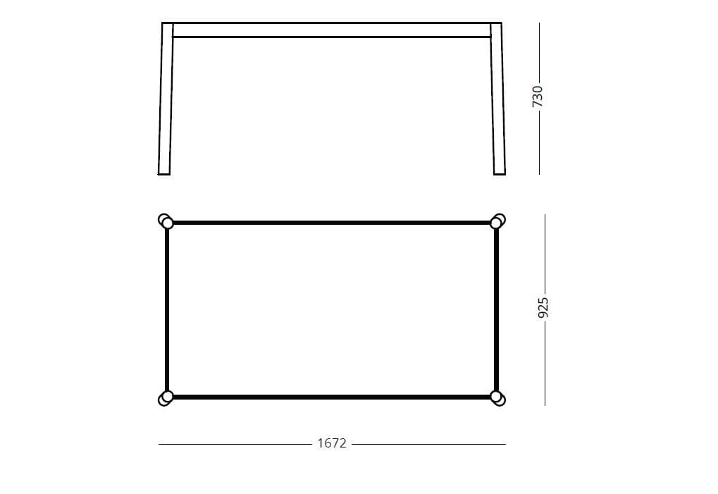 CITIZEN | Rectangular table Citizen Collection By EMKO design etc.etc.