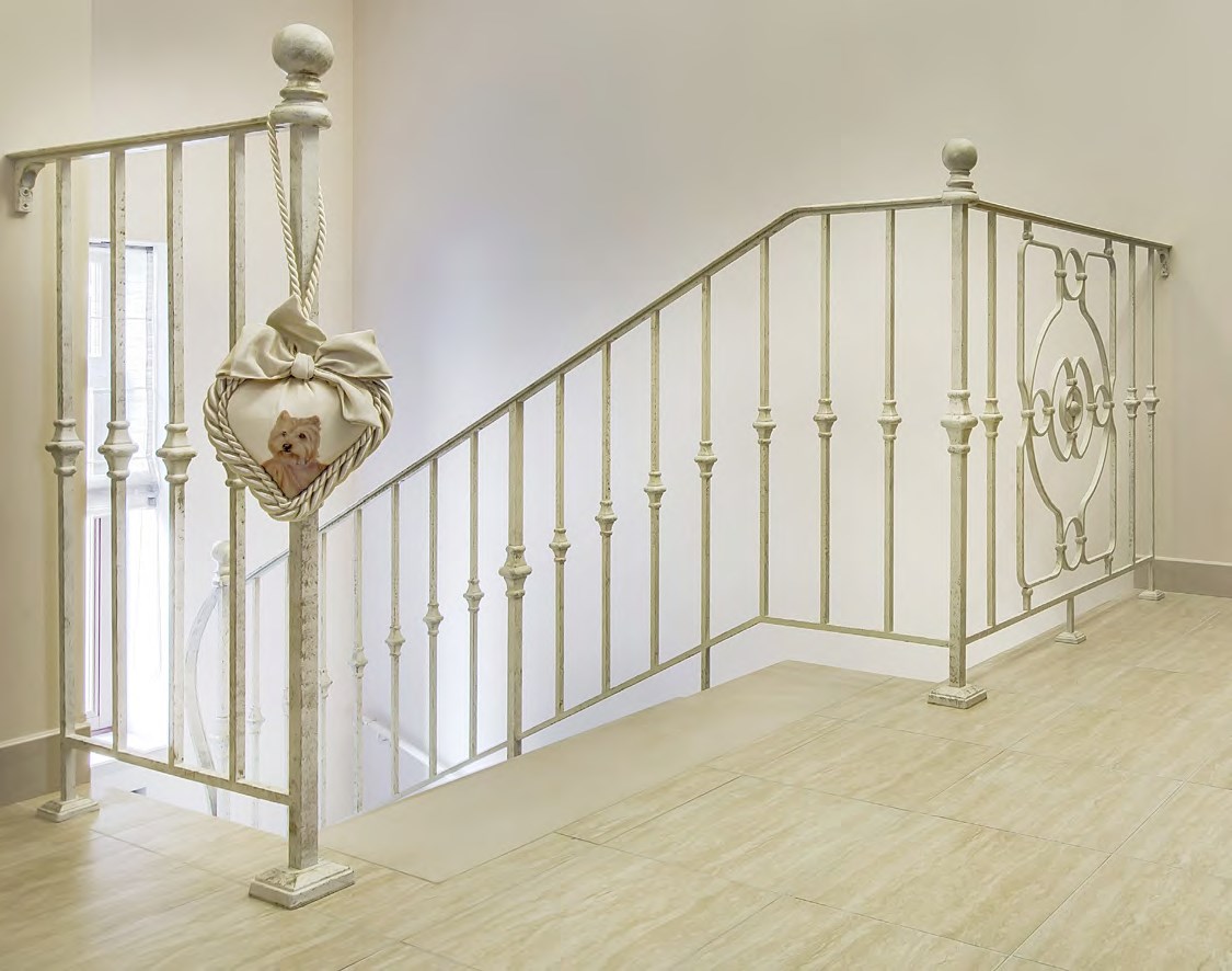 CITY Wrought iron parapet By Grande Forge