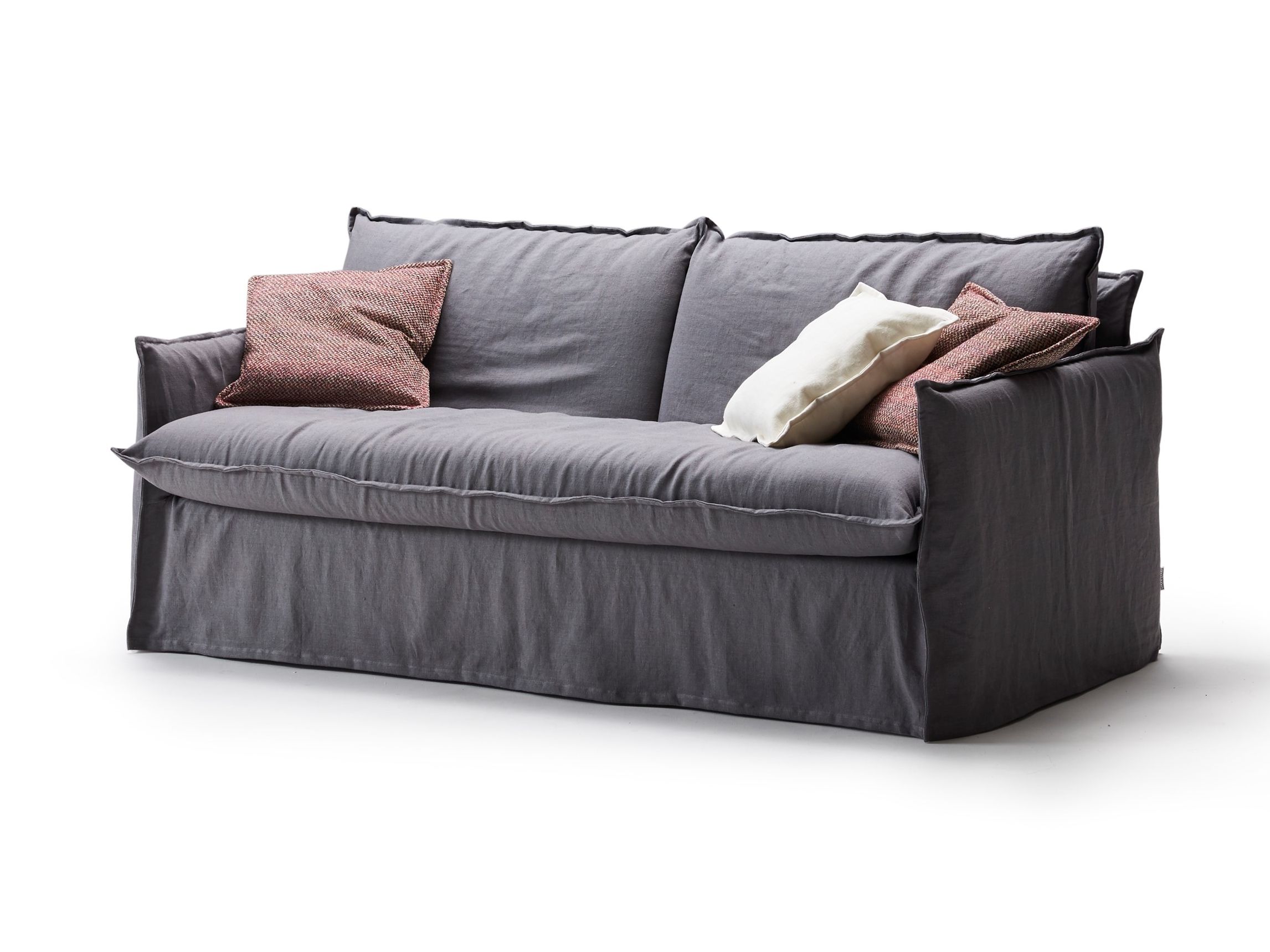 Fabric sofa bed with removable cover CLARKE By Milano Bedding