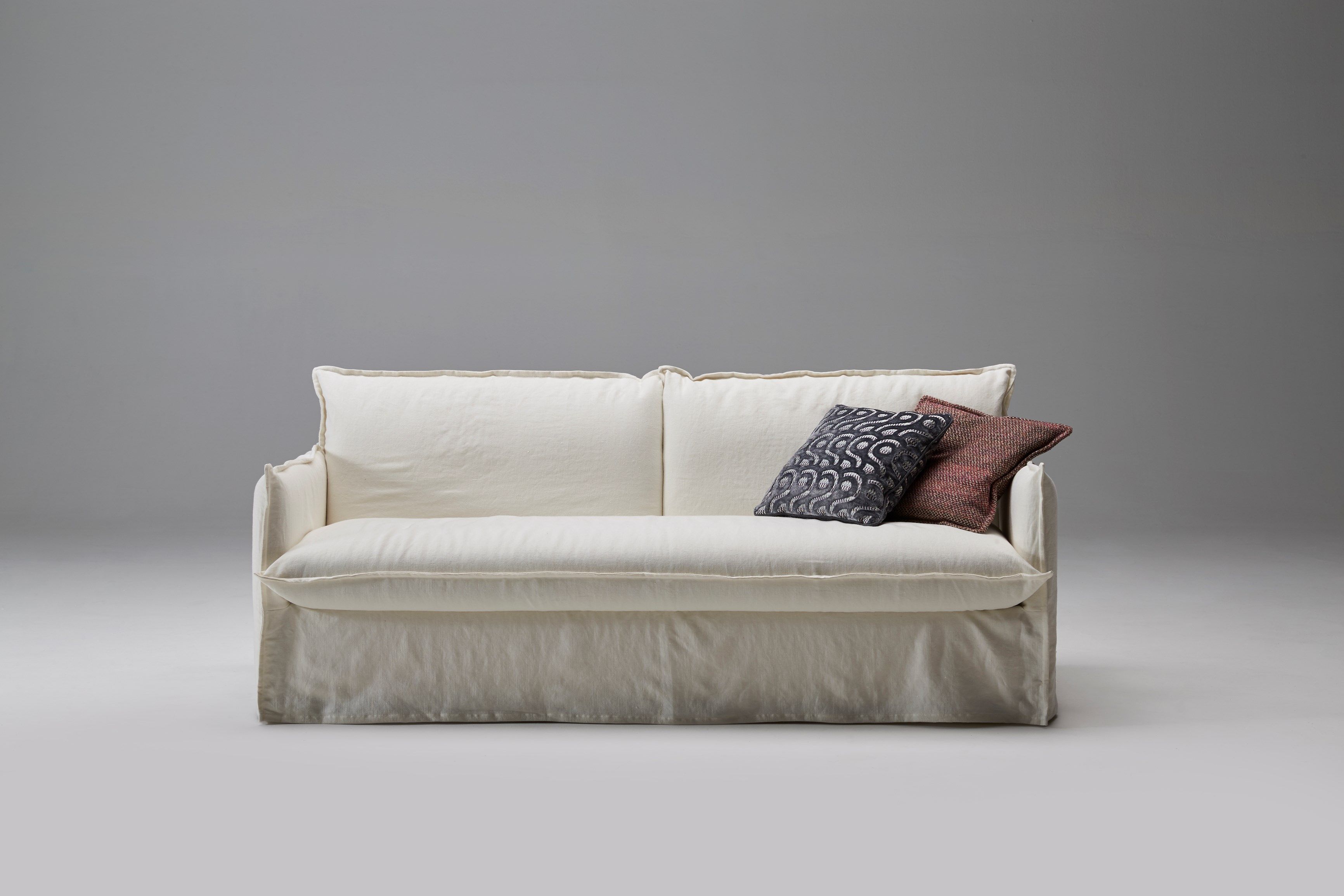 Fabric sofa bed with removable cover CLARKE By Milano Bedding