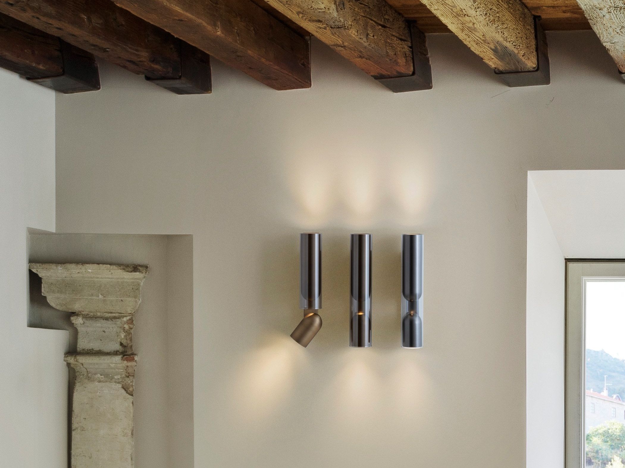 CLASH | Adjustable wall light Adjustable metal wall light By PENTA ...