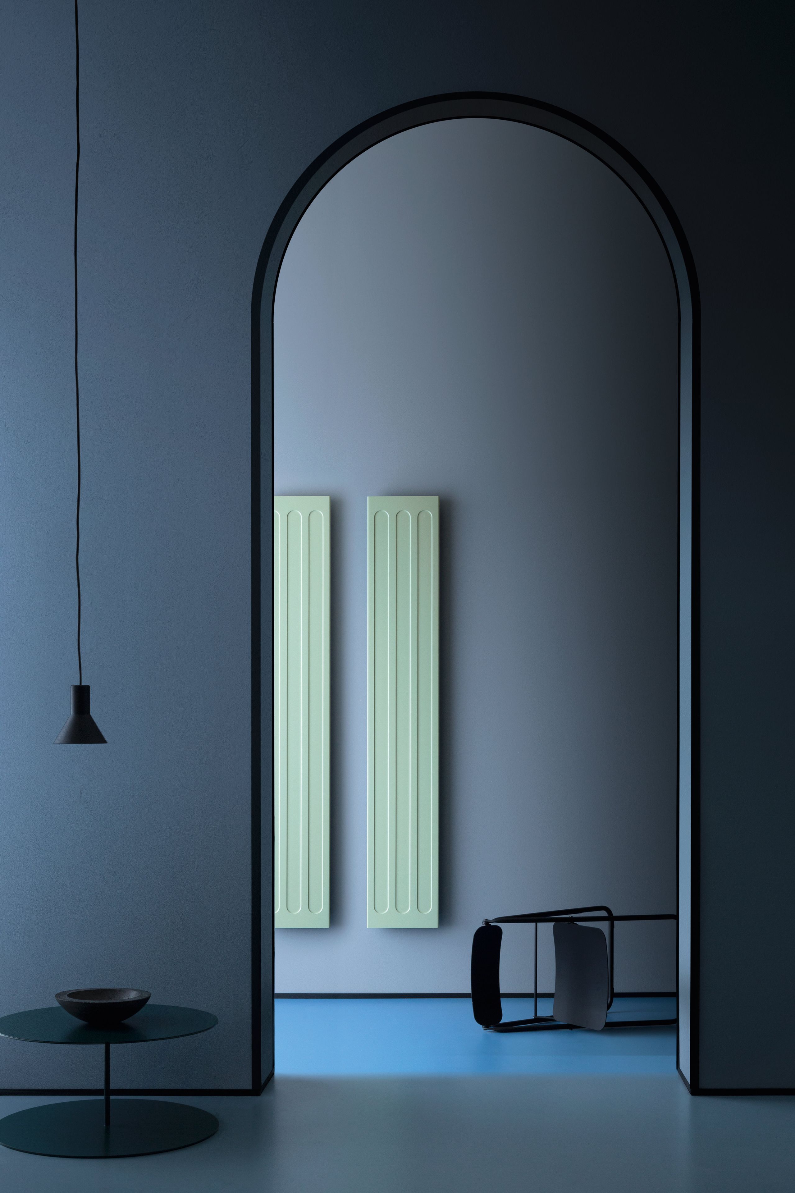 Vertical Livingstone® panel radiator CLASS By ARBLU design Stefano ...