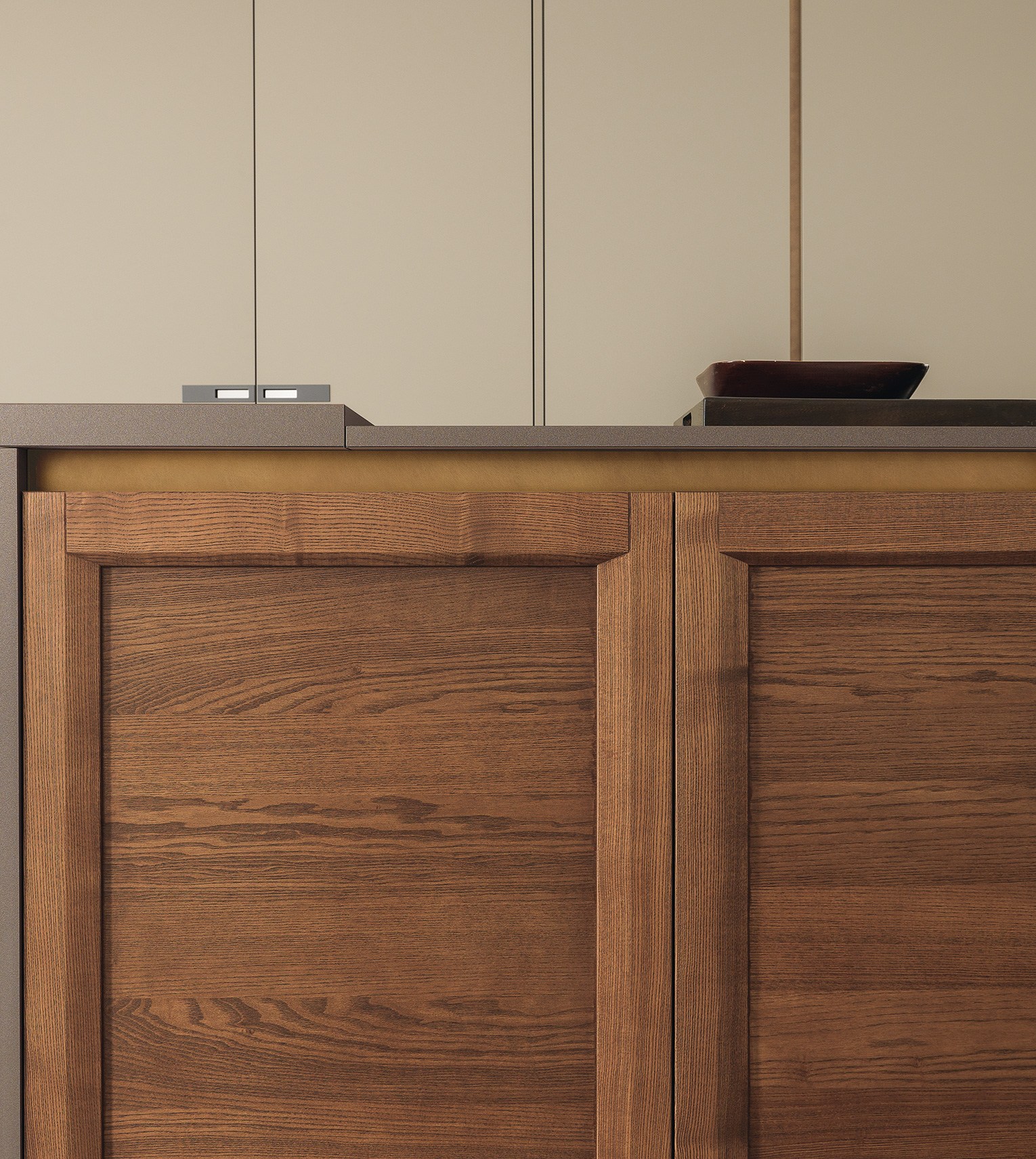 CLASS LINE | Kitchen with island By Febal Casa design Alfredo Zengiaro