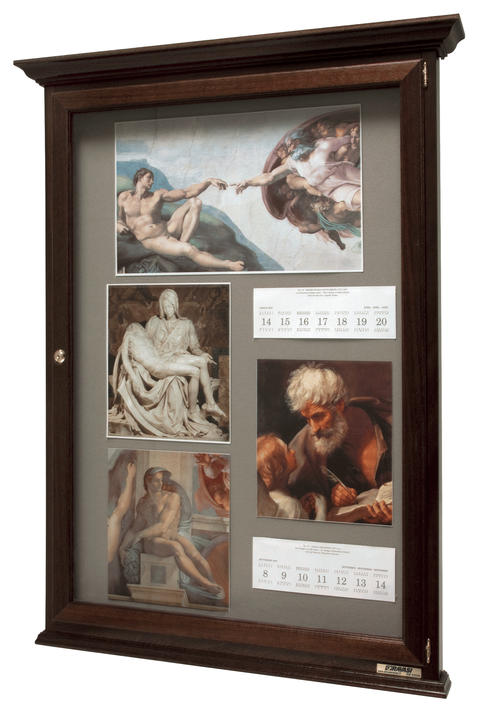 Bacheca per spazi pubblici a muro in legno massello BACHECHE | Linea ...