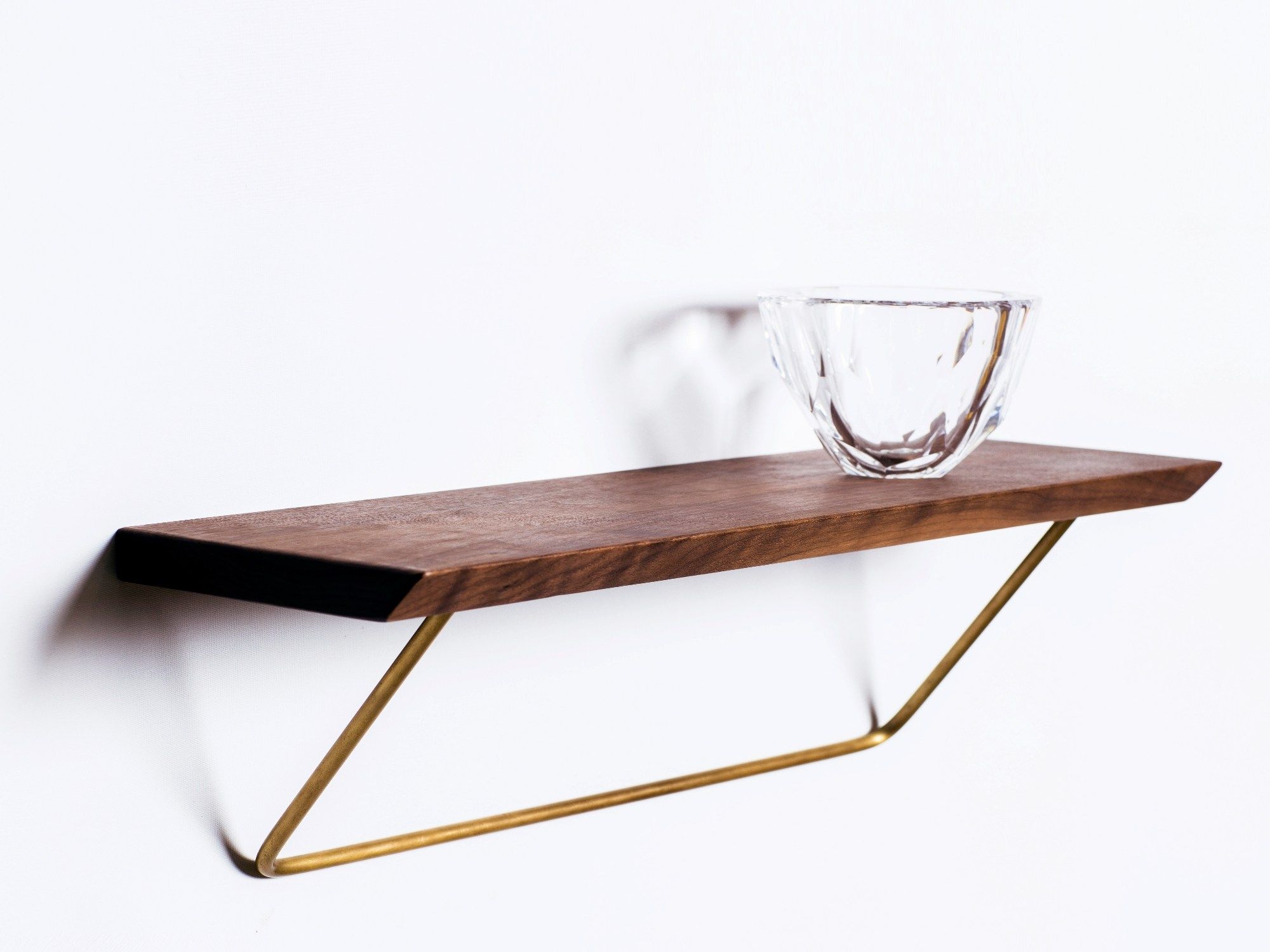 CLASSIC SHELF Wooden wall shelf By AGUSTAV