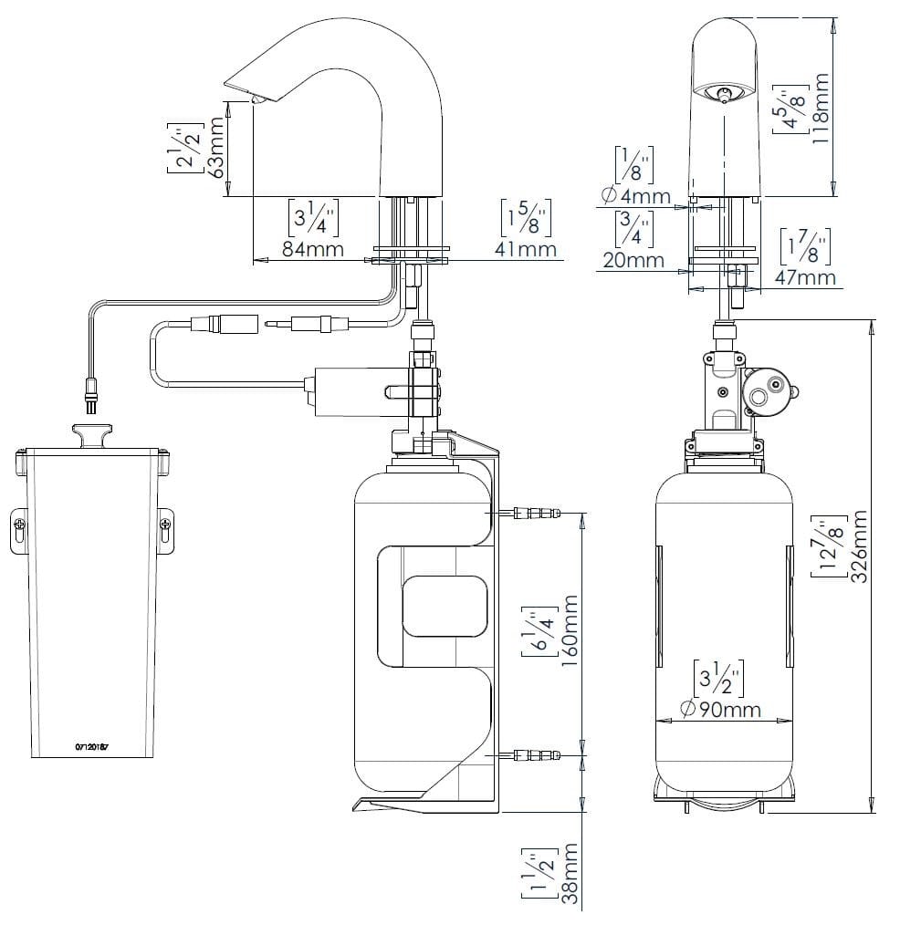 CLASSIC | Soap dispenser Infrared Soap dispenser By Stern