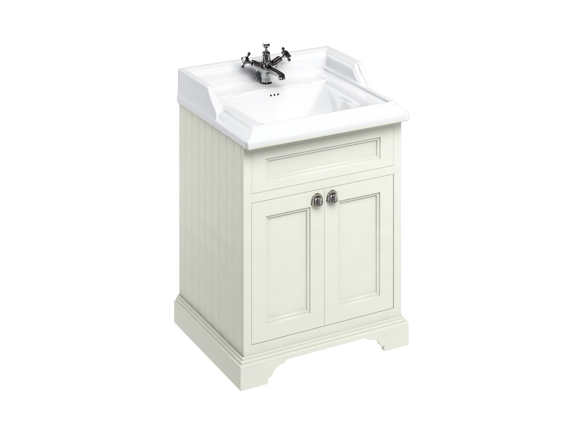 CLASSIC | Vanity unit with doors By Burlington Bathrooms