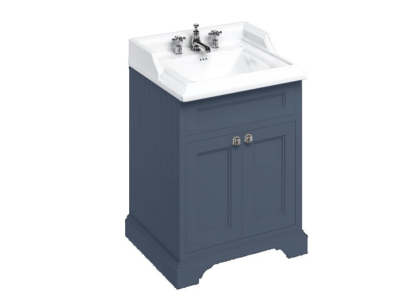 CLASSIC | Vanity unit with doors By Burlington Bathrooms