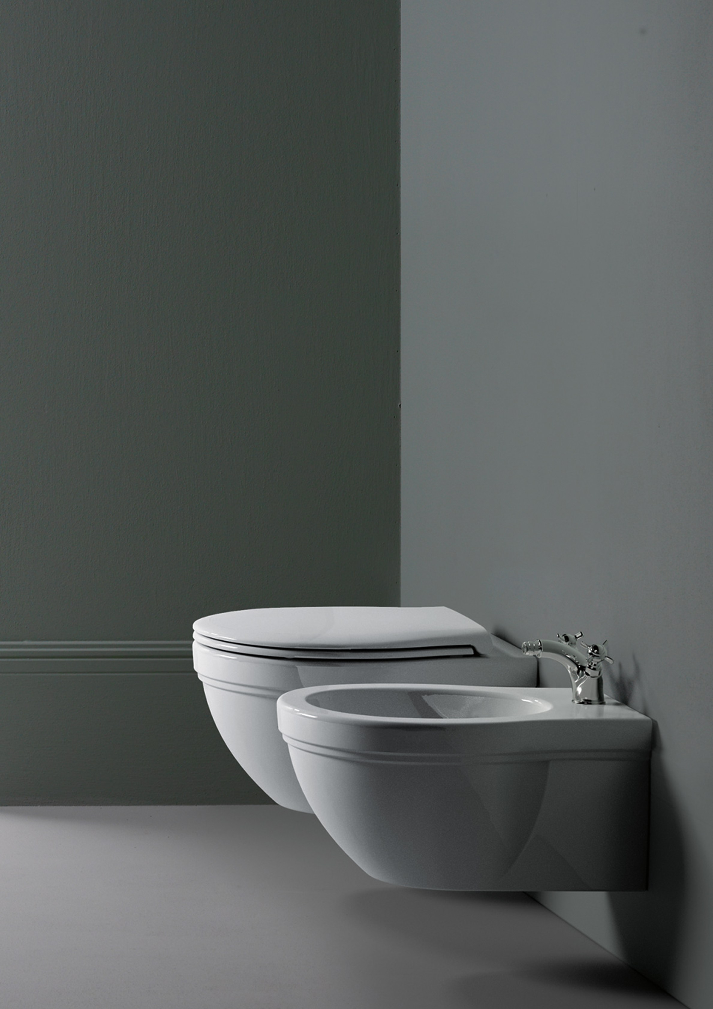 CLASSIC 55 | Toilet Wall-hung toilet By GSI ceramica