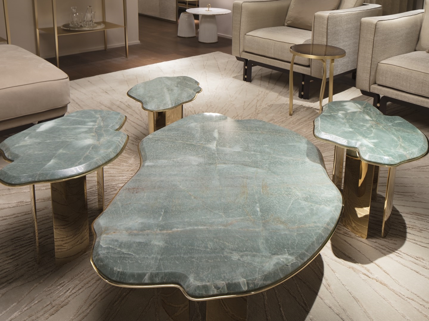 CLAUDE Low marble coffee table By Paolo Castelli | design Paolo ...