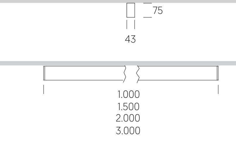 Aluminium linear lighting profile for LED modules CLICK PROFILE R ...