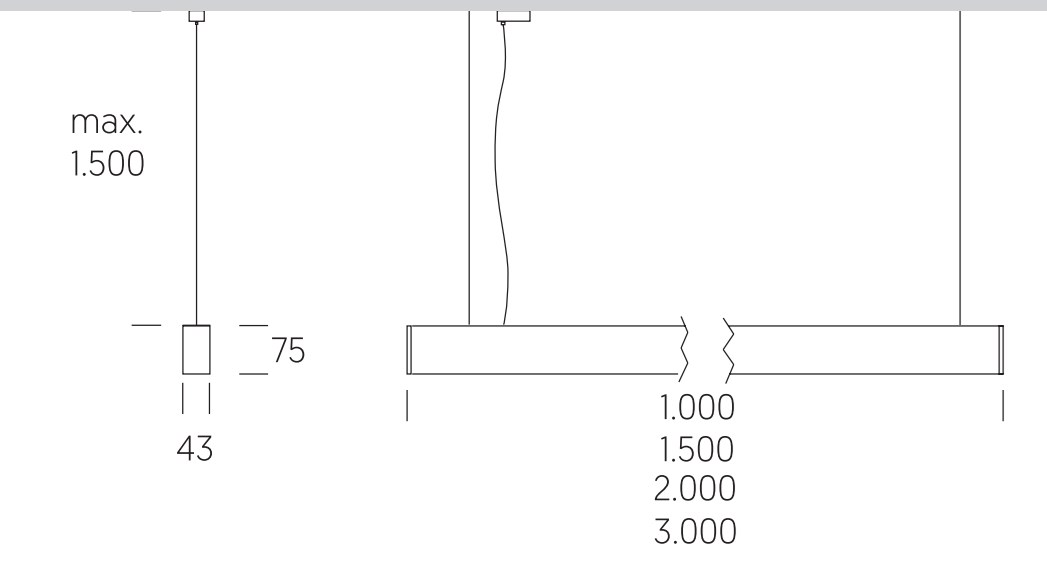 Aluminium linear lighting profile for LED modules CLICK PROFILE R ...