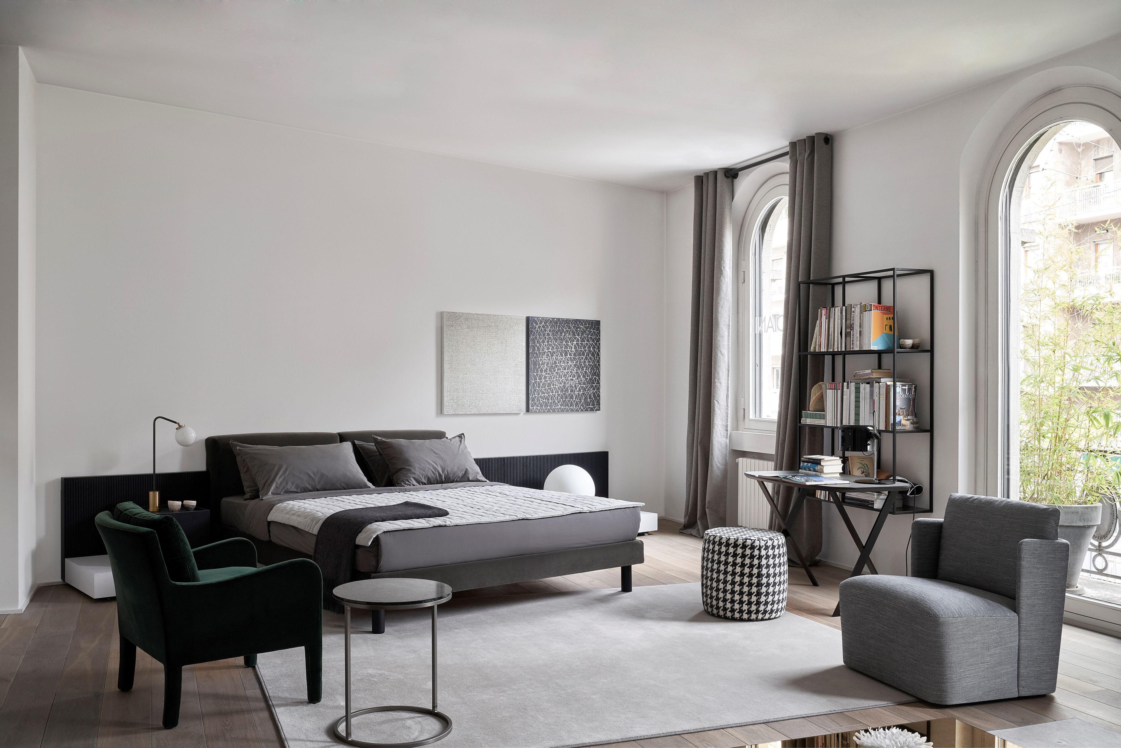 CLIFF | Bed By Meridiani design Andrea Parisio