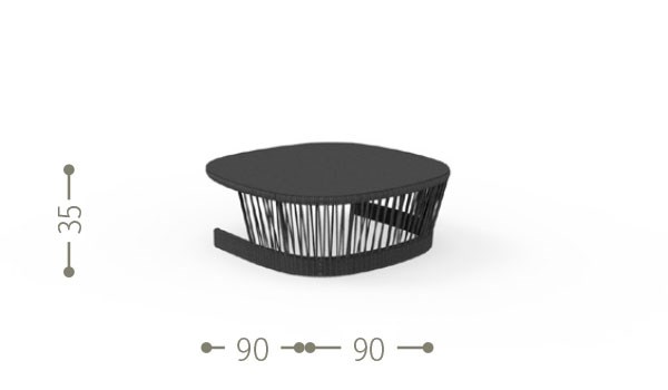 CLIFF | Coffee table By Talenti design Ludovica+Roberto Palomba