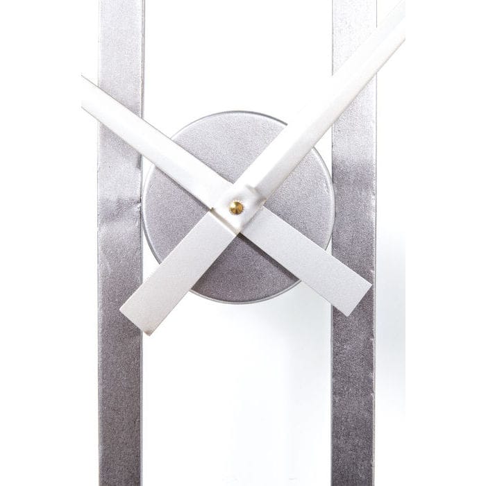 CLIP Wall-mounted powder coated steel clock By KARE Design