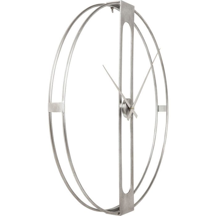 CLIP Wall-mounted powder coated steel clock By KARE Design
