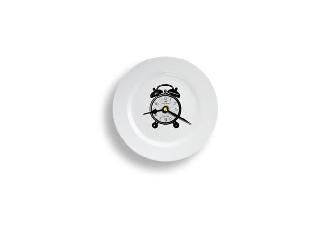 Wall-mounted porcelain clock CLOCK PLATE CLOCK By Mineheart design ...