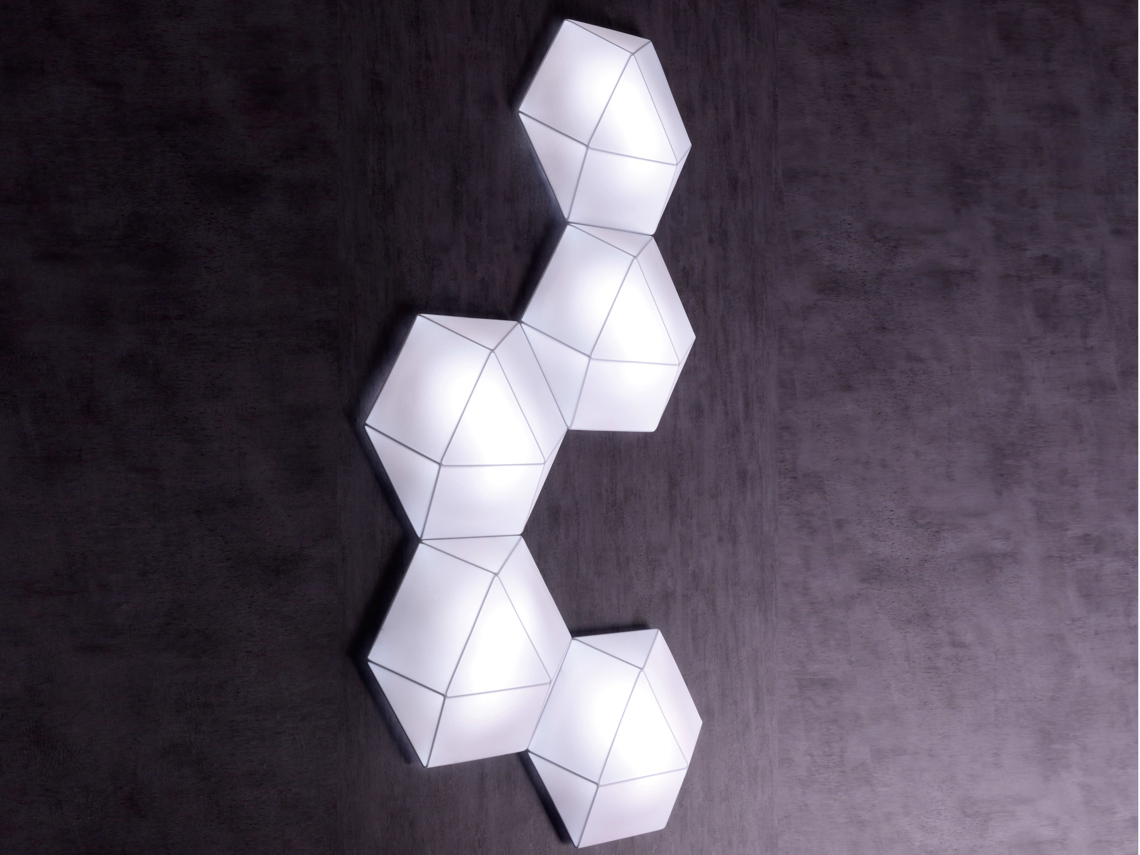 Fabric wall lamp / ceiling lamp CLONE By Ole! Lighting design Fernando ...