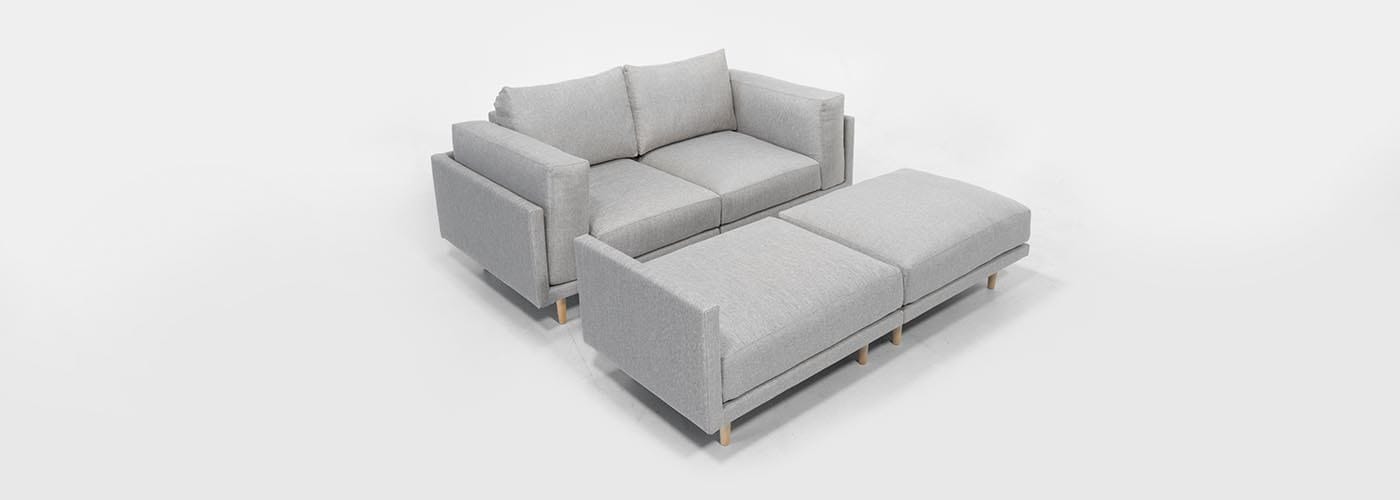 Sectional modular convertible sofa CLOOODS By Feydom