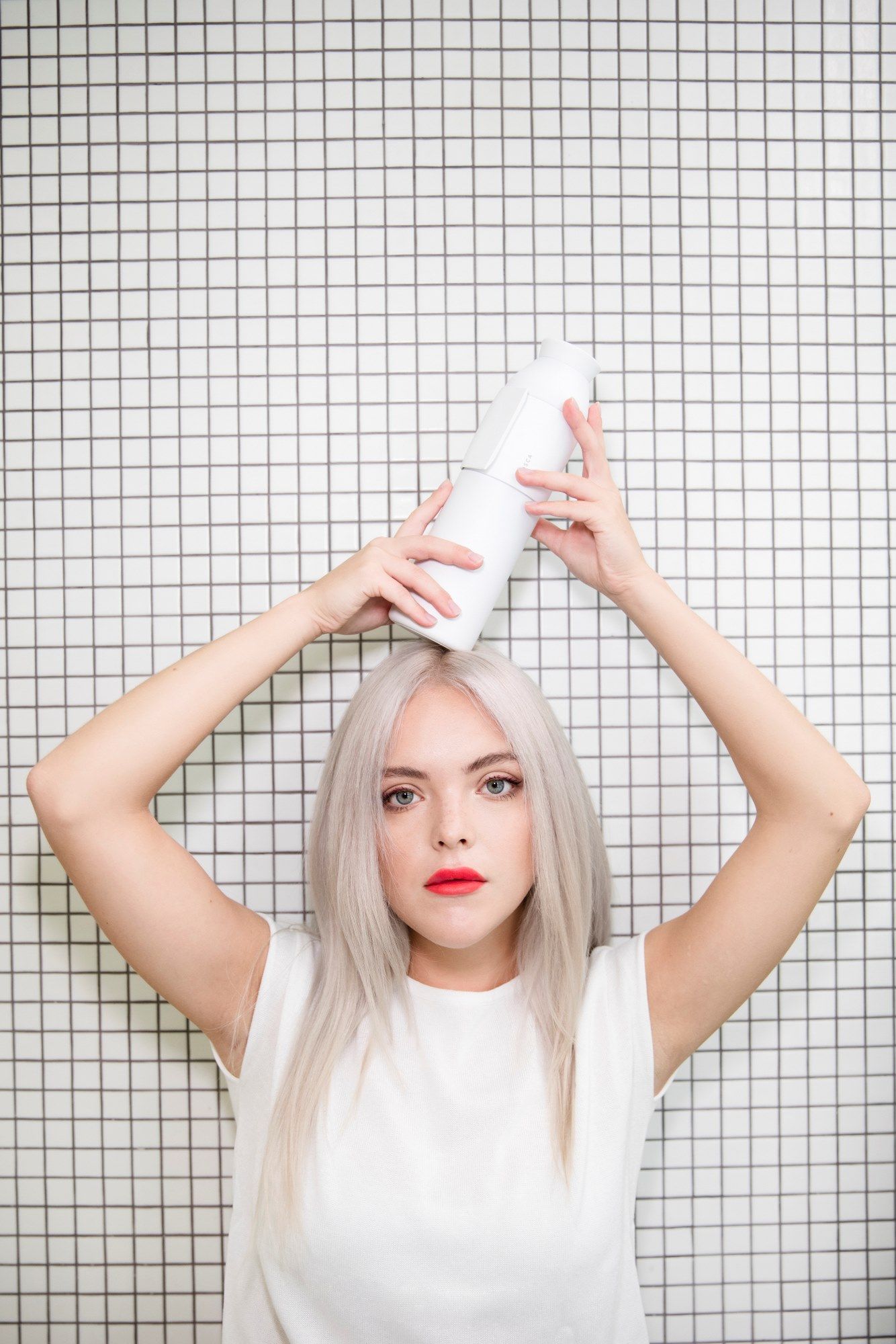 Stainless steel Thermal bottle CLOSCA BOTTLE WAVE By Closca Design