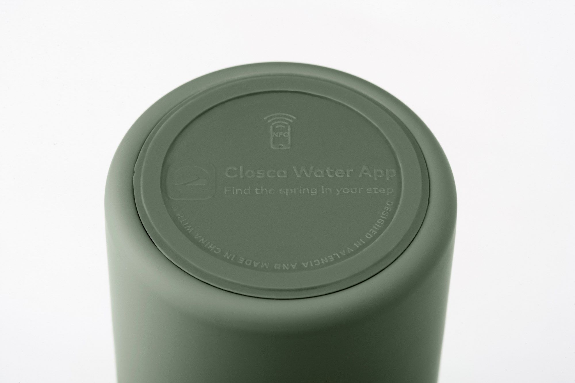 Stainless steel Thermal bottle CLOSCA BOTTLE WAVE By Closca Design