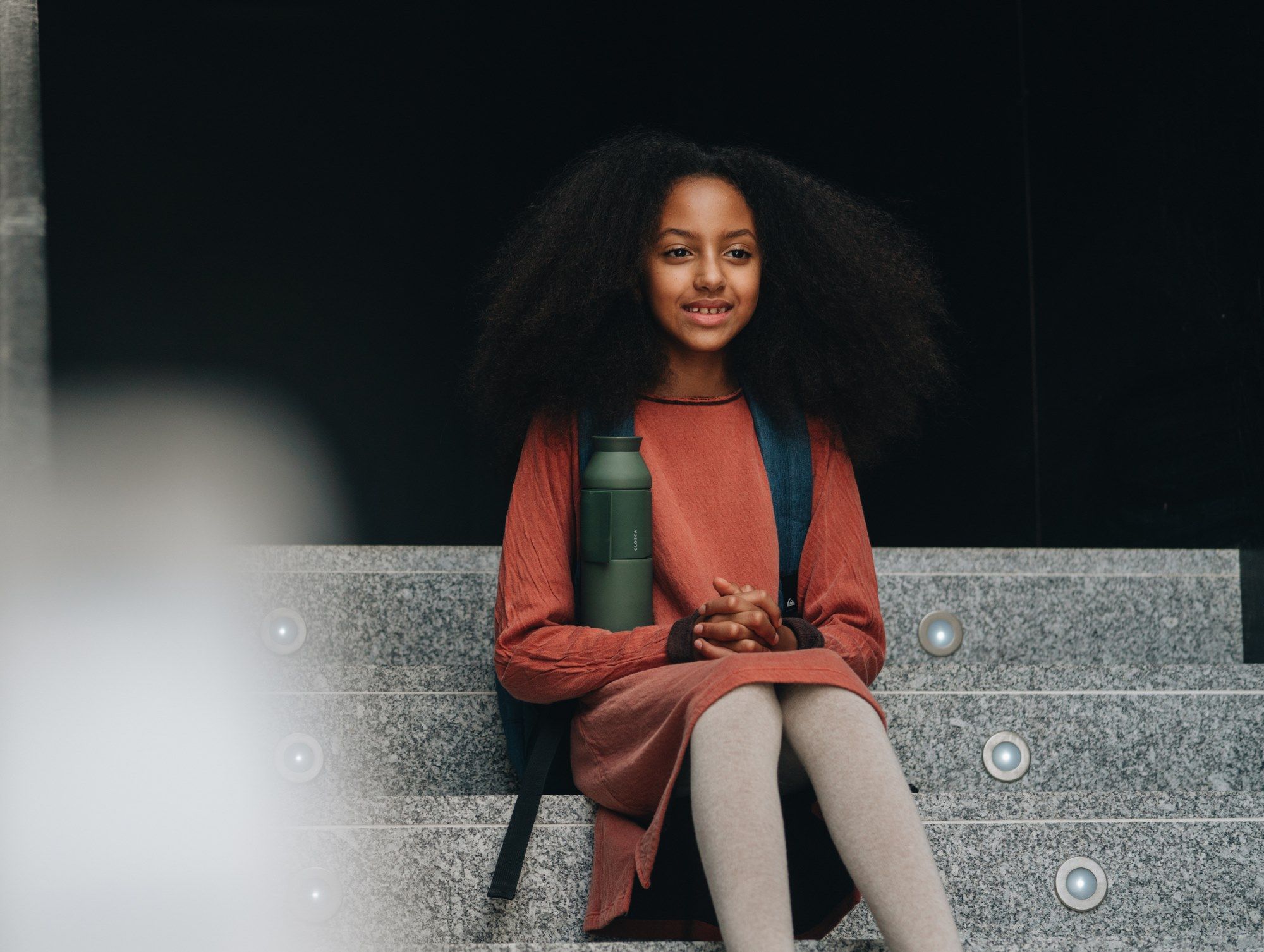 Stainless steel Thermal bottle CLOSCA BOTTLE WAVE By Closca Design